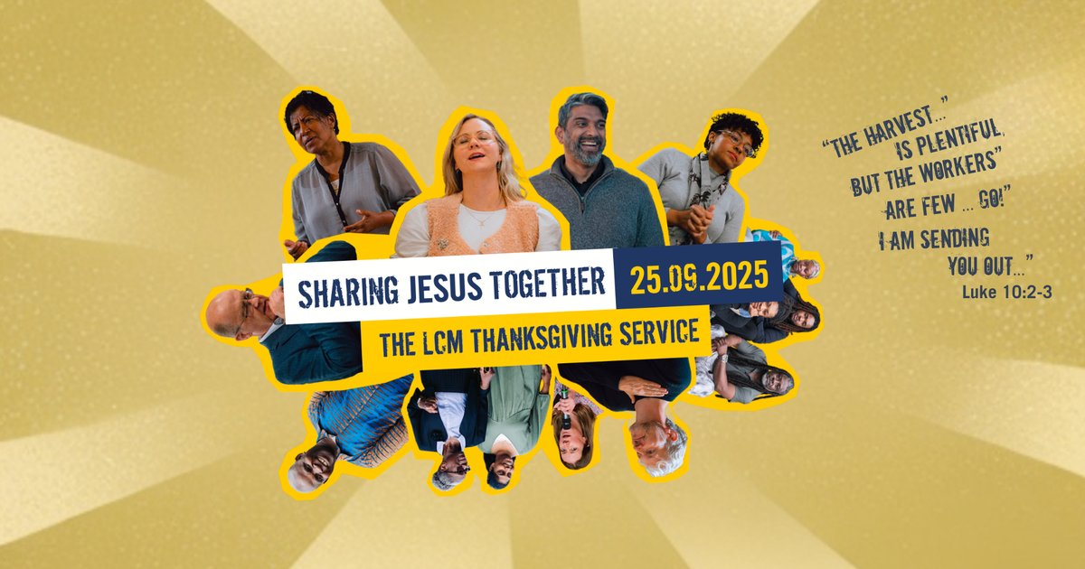 Sharing Jesus Together: Thanksgiving Service 2025 | London City Mission
